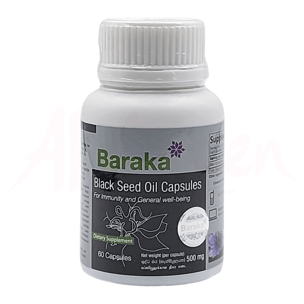 Baraka Black Seed Oil Capsules – Pettah Online