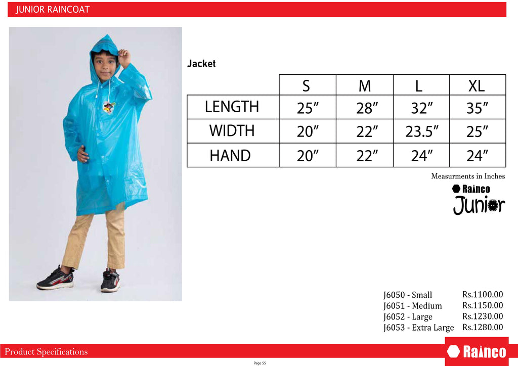 Rainco Junior Raincoats – Pettah Online
