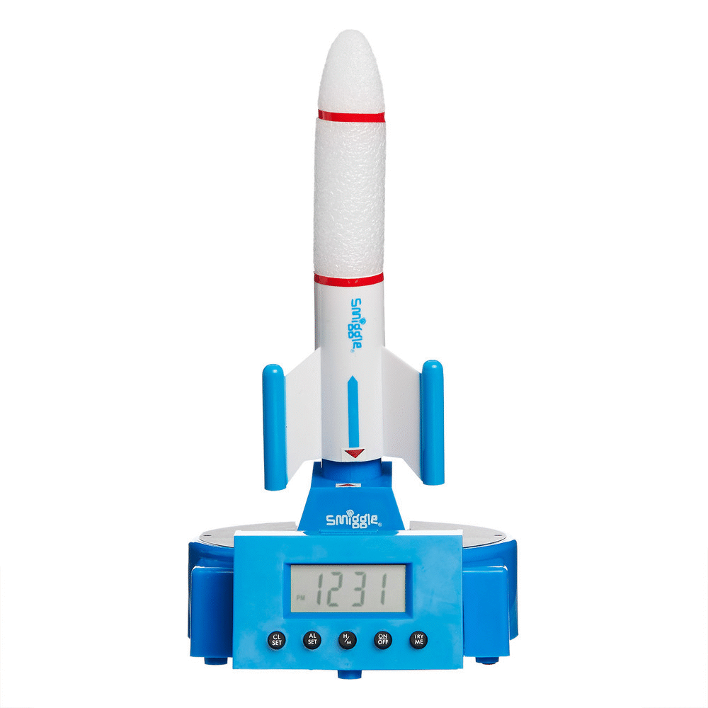 Smiggle Rocket Clock – Pettah Online